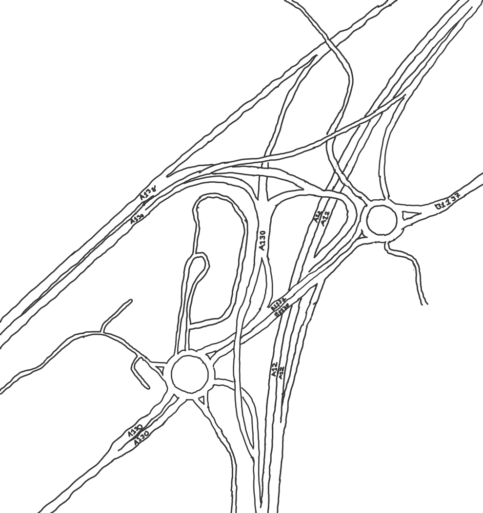 Boreham Interchange: How not to end a bypass – A Subjective Hatred of ...